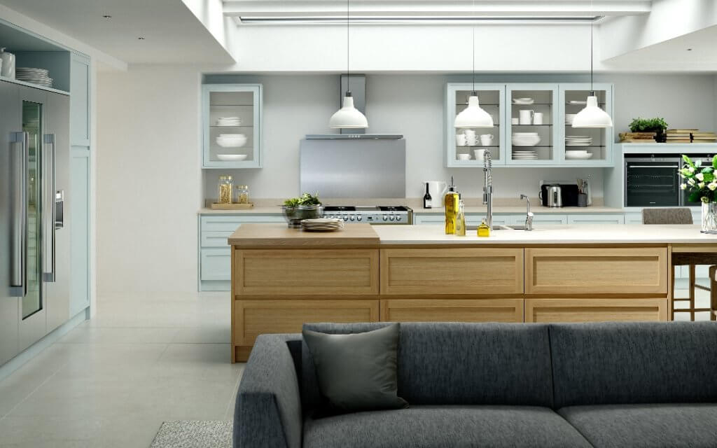 What is a broken plan kitchen layout? - MBK Design Studio